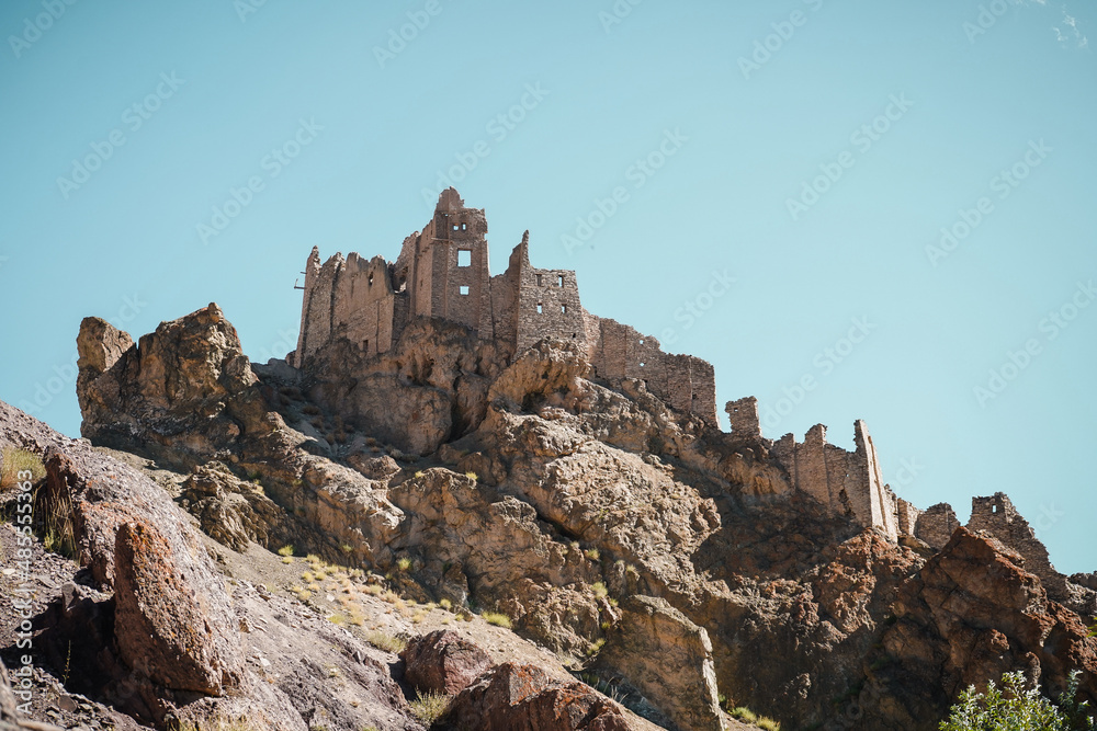 Chiktan Fort, Kargil Ladakh, India Stock Photo | Adobe Stock