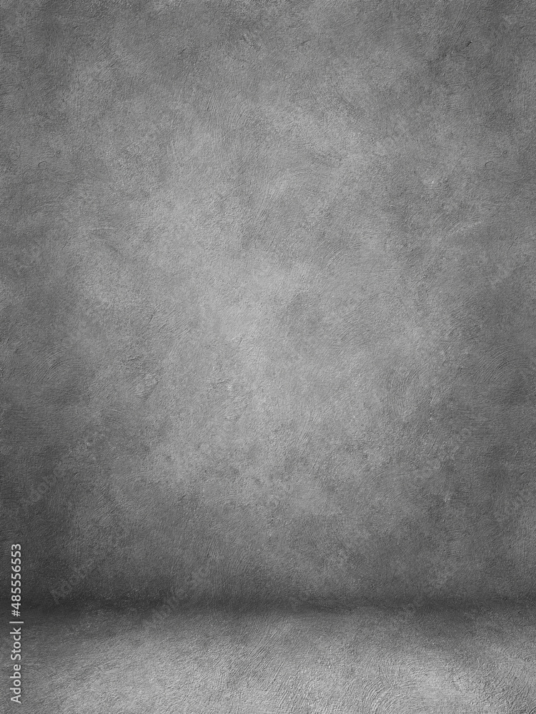 Concrete Grey Background Studio Portrait Backdrops Stock Illustration ...
