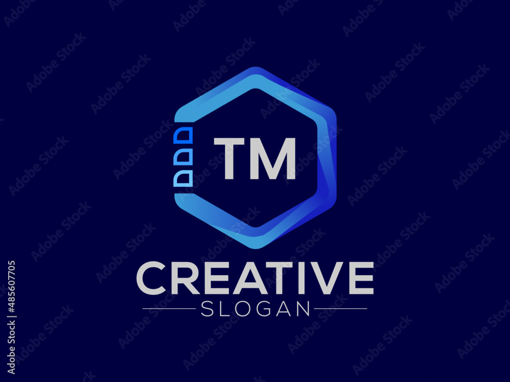 TM logo, TM letter logo design, TM Minimal logo, TM Shield Logo, TM ...