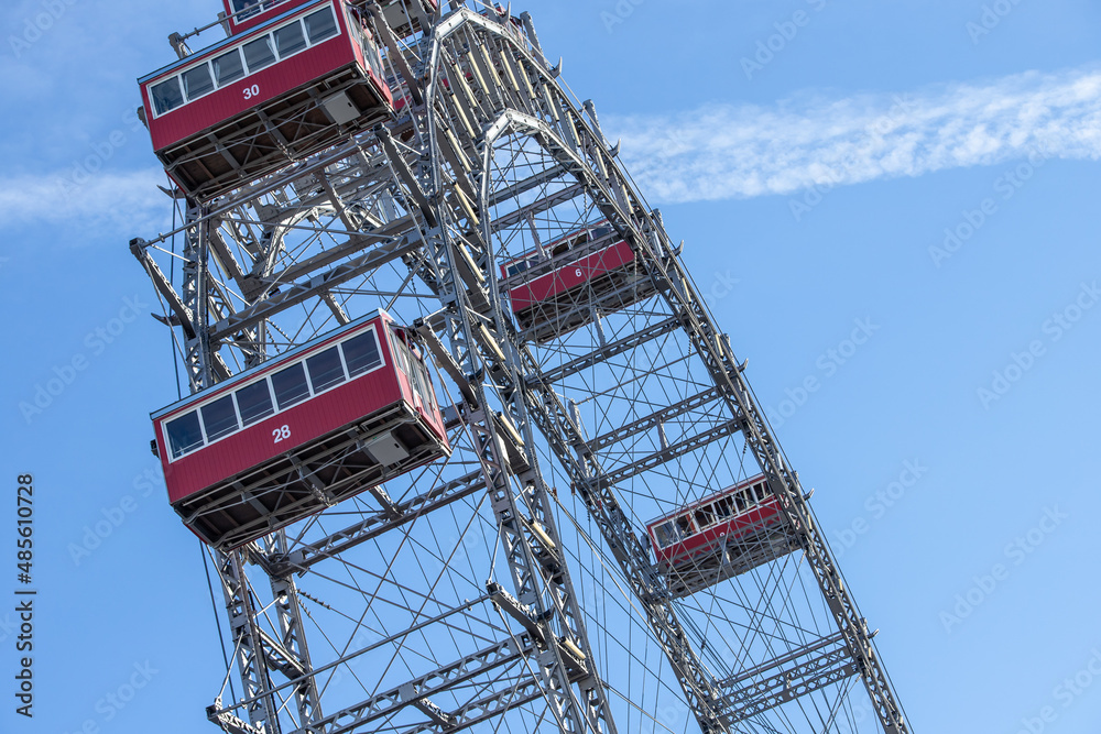 Prater Riesenrad Stock Photo | Adobe Stock