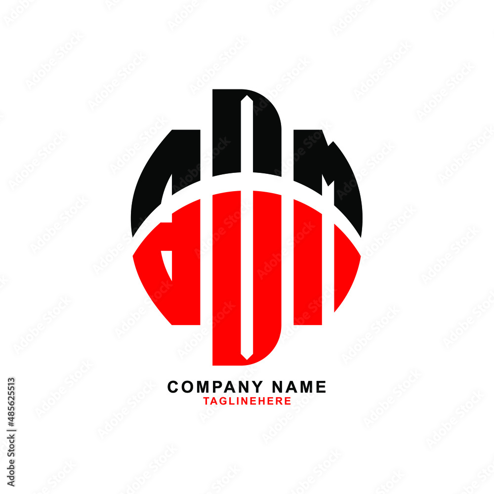 BDM letter design. BDM letter logo design with white background. BDM ...