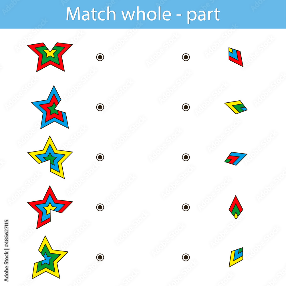 Education game for kids development of logic iq. Kids activity sheet ...