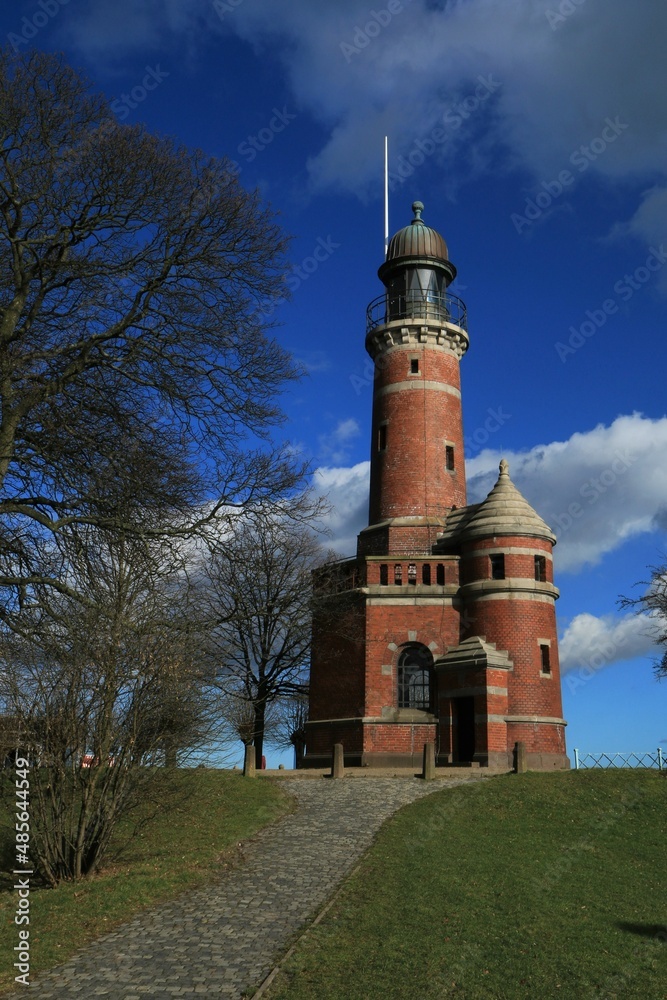 Backstein Leuchtturm Tiessenkai, KIel Holtenau, Nord Ostsee Kanal Stock ... Backstein Leuchtturm Tiessenkai, KIel Holtenau, Nord Ostsee Kanal Stock ...