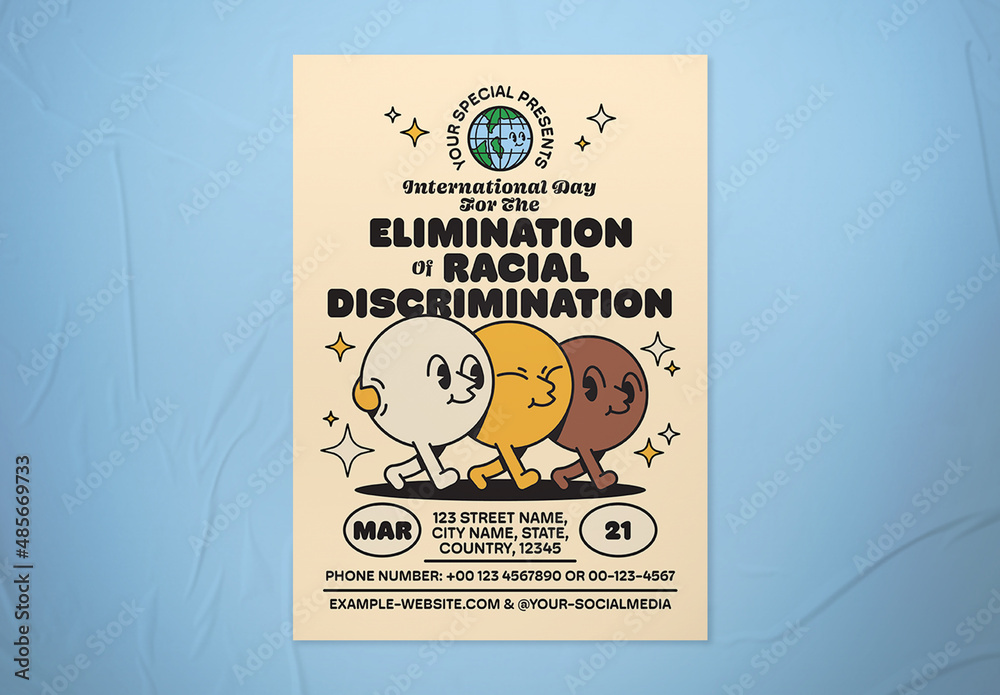International Day for the Elimination of Racial Discrimination Flyer ...