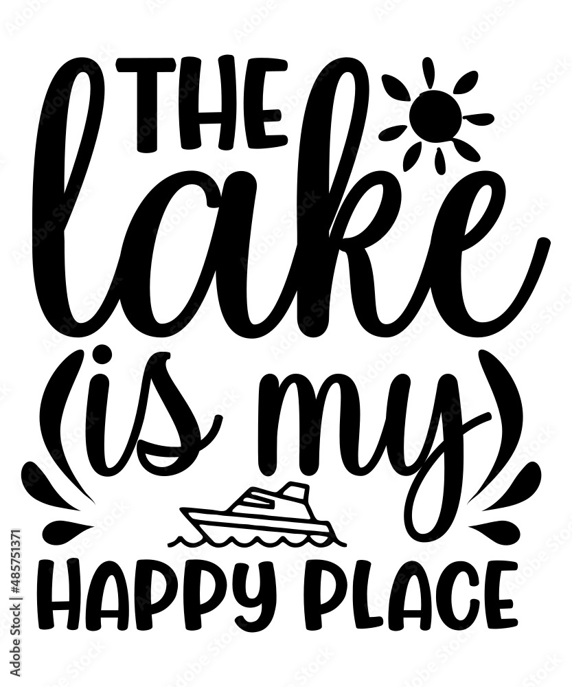 Lake SVG Bundle lake life svg quotes svg family svg Camping Svg fishing ...