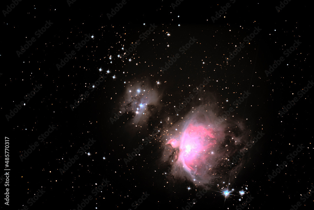 Orion Nebula, also known as Messier 42, M42, or NGC 1976, is a diffuse ...