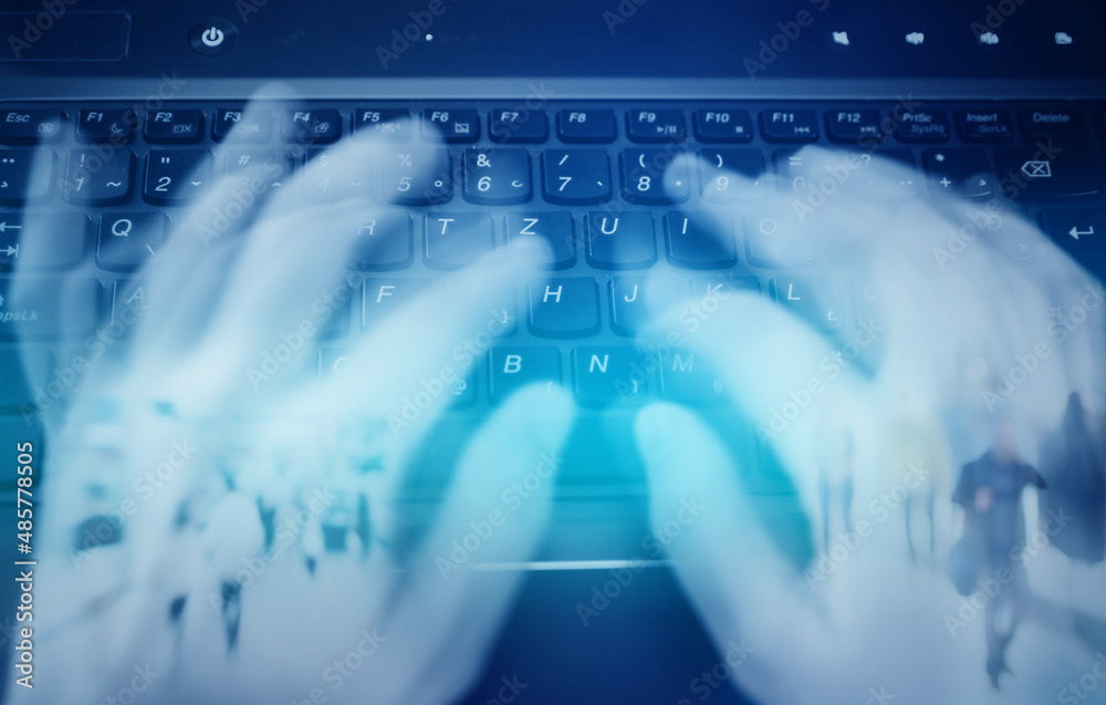 virtual hands creating and controlling humans future and destiny ...
