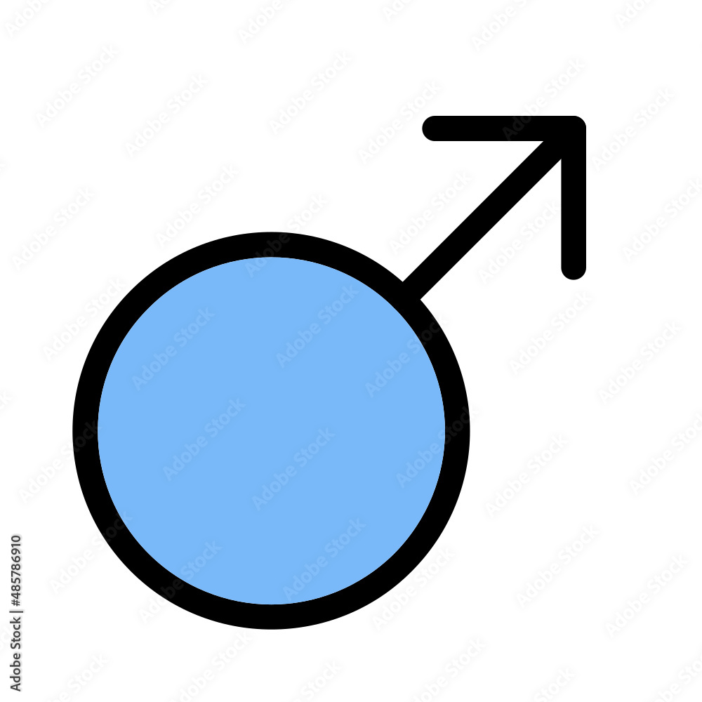 Gender Vector Icon Stock Vector | Adobe Stock