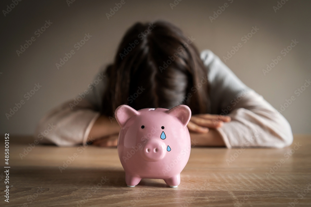Crying Piggy Bank