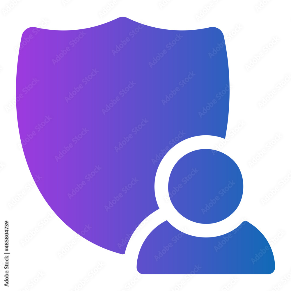 admin gradient icon Stock Vector | Adobe Stock