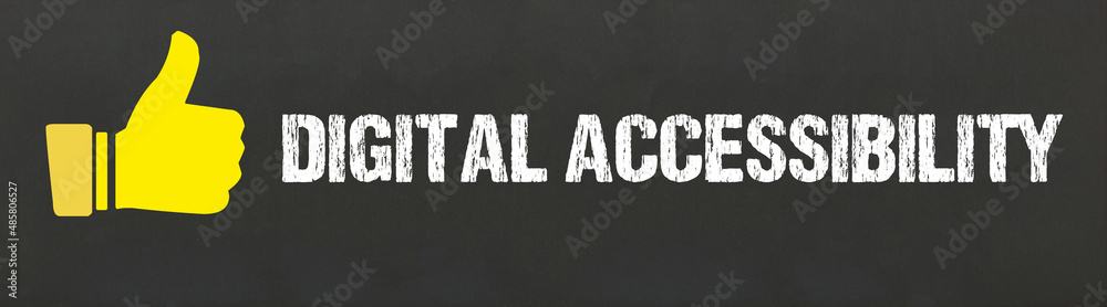 Digital accessibility Stock Illustration | Adobe Stock