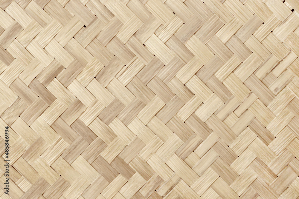 Old bamboo weaving pattern, woven rattan mat texture for background and ...
