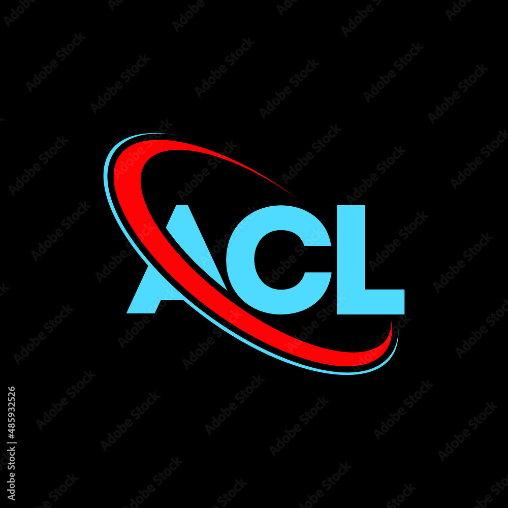 ACL logo. ACL letter. ACL letter logo design. Intitials ACL logo linked ...