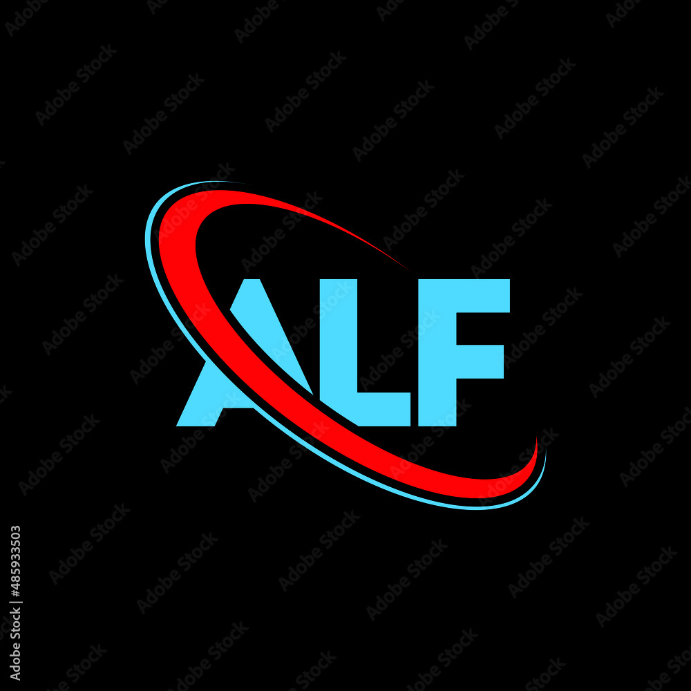 ALF logo. ALF letter. ALF letter logo design. Initials ALF logo linked ...