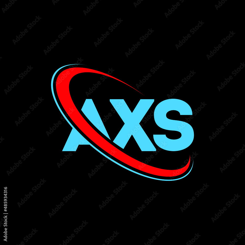 AXS logo. AXS letter. AXS letter logo design. Initials AXS logo linked ...