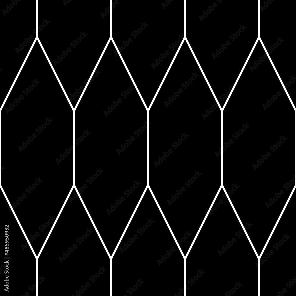 Seamless surface pattern design with picket tiles ornament. Oriental ...
