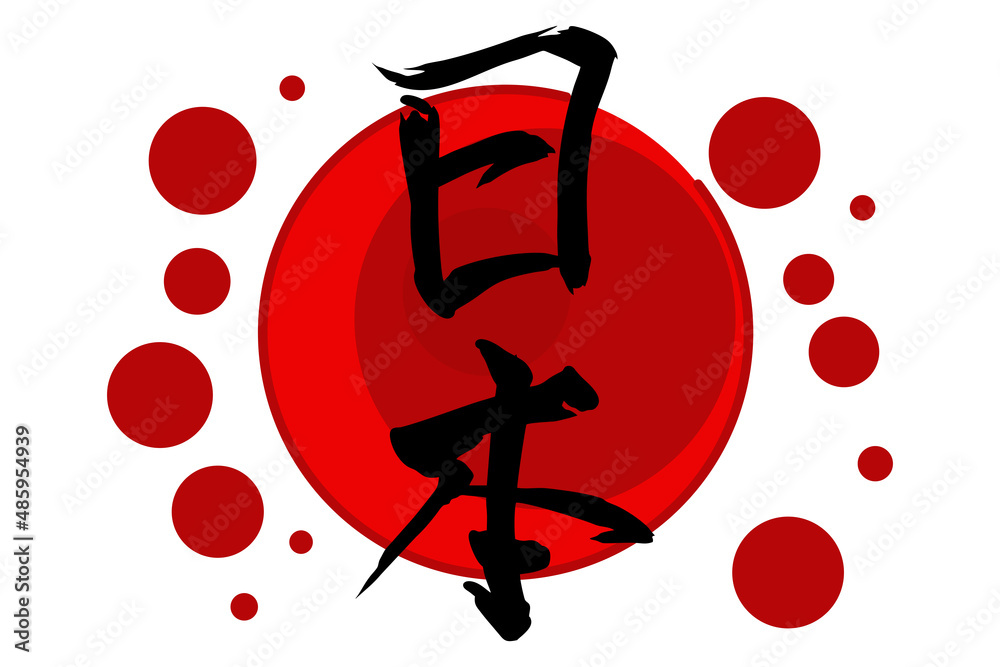 Japanese Text: nihon (literally "origin of the sun"). Japanese ...