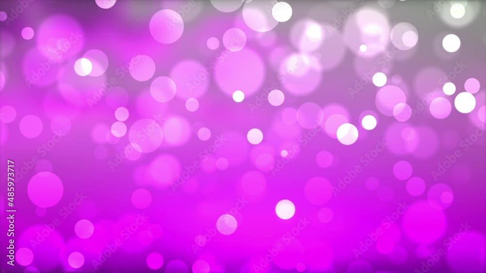 Pink glitter bokeh light background animation motion of bokeh sunlight ...
