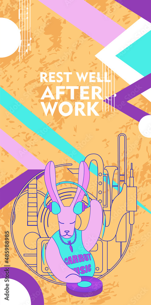 Motivating poster for a good rest, relaxation, and showing off your ...