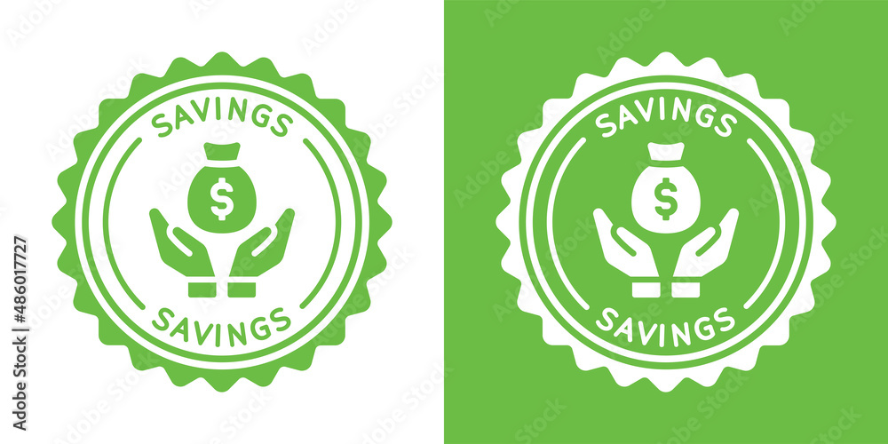 Savings Icon Vector