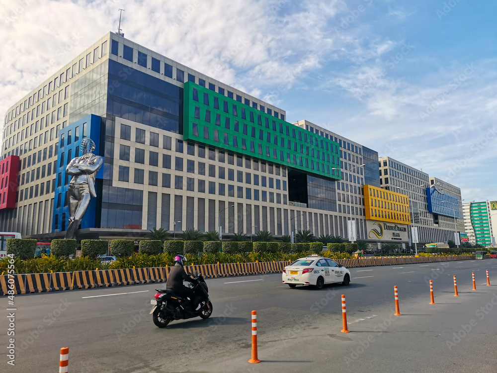 Pasay, Metro Manila, Philippines - Feb 2022: Double Dragon Plaza at DD ...