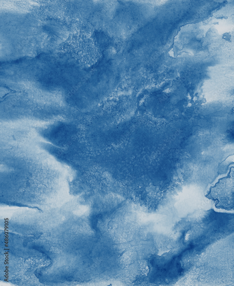 Blue abstract background. Versatile artistic image for creative design ...