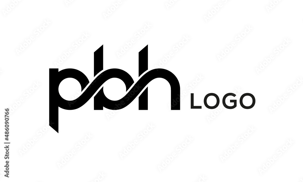 Letter PBH creative logo design vector Stock Vector | Adobe Stock