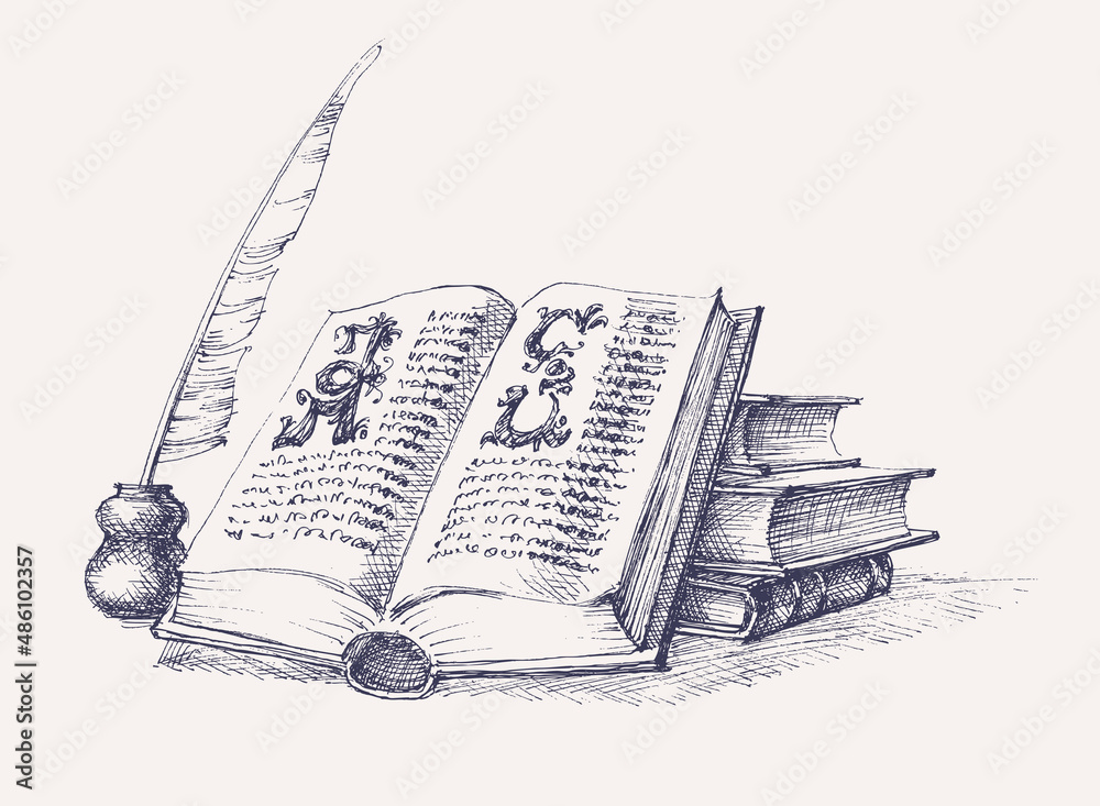 Hand Written Book Old Books