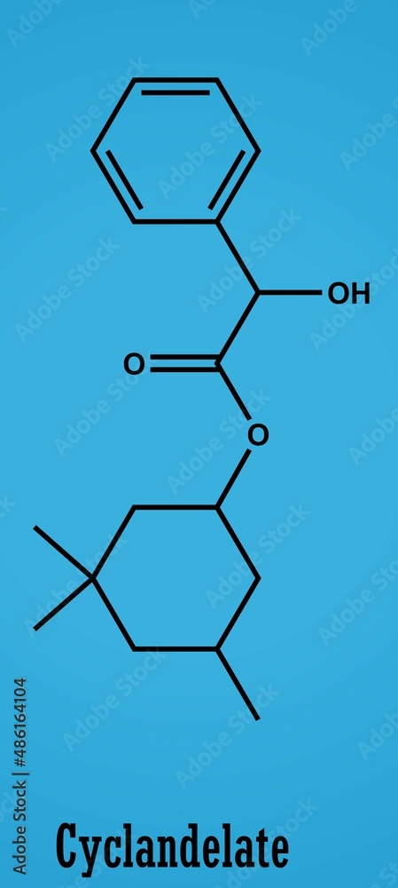 Cyclandelate is a vasodilator used in the treatment of claudication ...