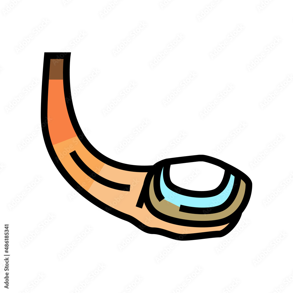 geoduck pacific clam color icon vector. geoduck pacific clam sign ...