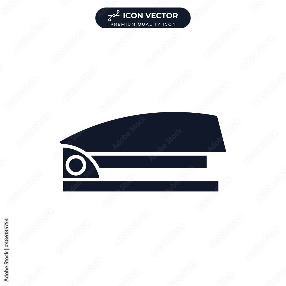 Stapler icon symbol template for graphic and web design collection logo ...