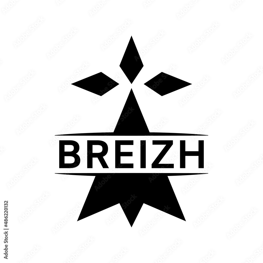 Logo breton, breizh, bretagne Stock Vector | Adobe Stock