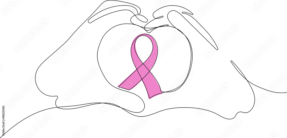 Continuous one line drawing of ribbon with a globe planet earth as ...