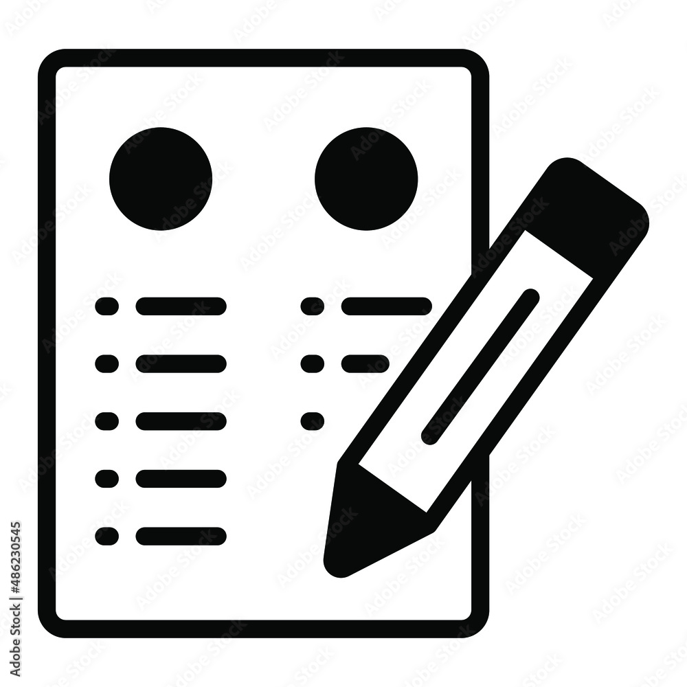 report Icon. User interface Vector Illustration, As a Simple Vector ...