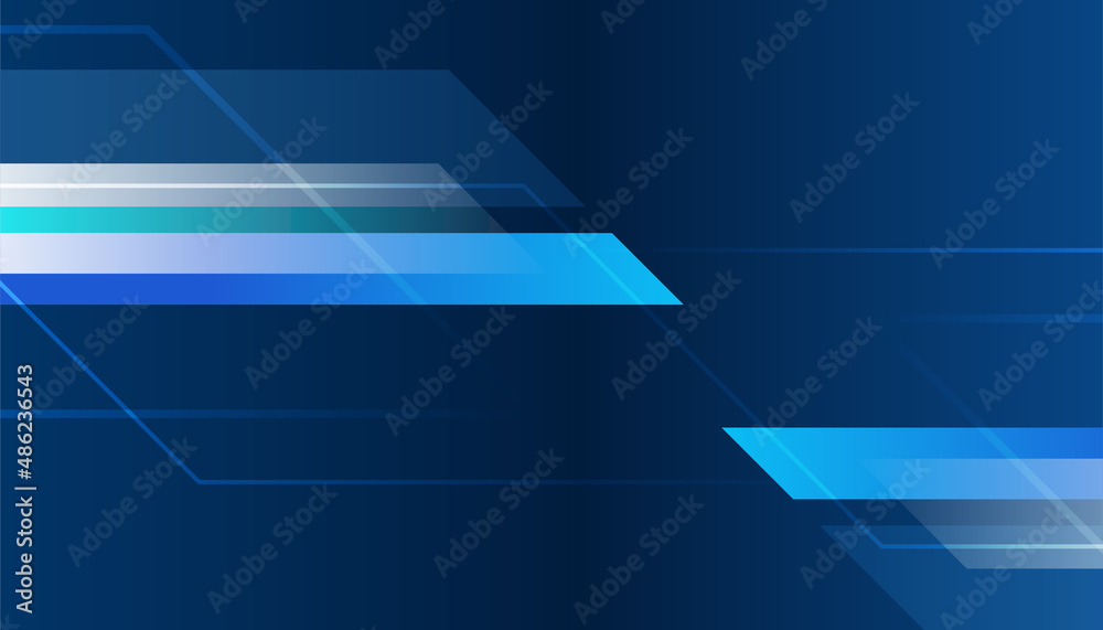 Modern simple 3D blue white abstract background. Design for business ...