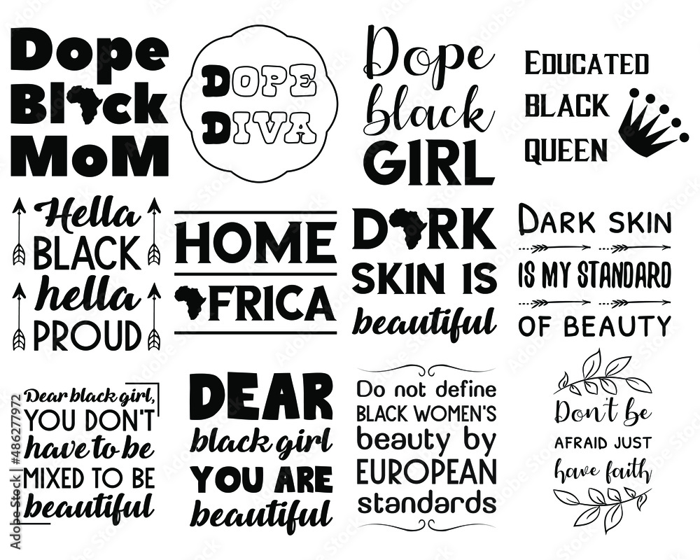 Afro quotes. Inspirational sayings for Black people. African American ...