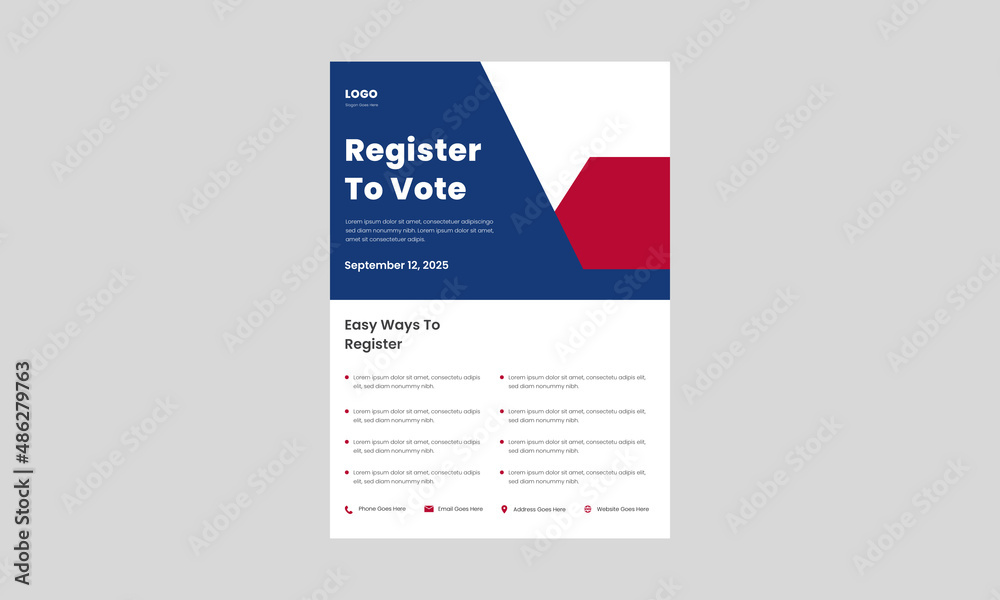 Voter Registration Poster