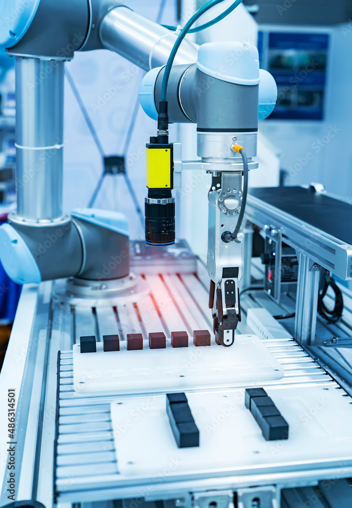 Robotic vision sensor camera system in intellegence factory Stock Photo ... Robotic vision sensor camera system in intellegence factory Stock Photo ...