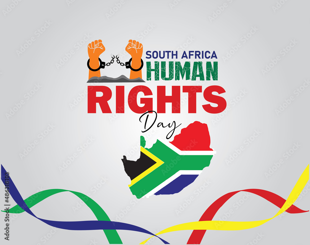 South Africa Human Rights Day concepts background. Suitable for ...