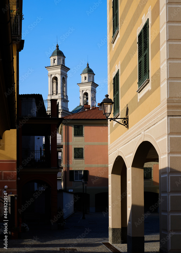 Foto scattata nel centro storico di Ovada (AL). Stock Photo | Adobe Stock