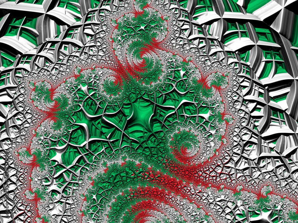 Fractal never-ending pattern. Fractals are infinitely complex patterns ...