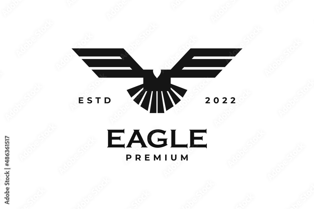 Modern eagle icon logo design vector Stock Vector | Adobe Stock