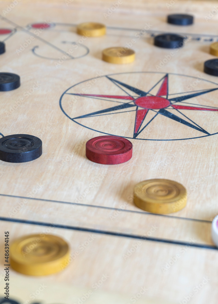 Carrom is a tabletop game of South Asian origin. Carrom is very ...