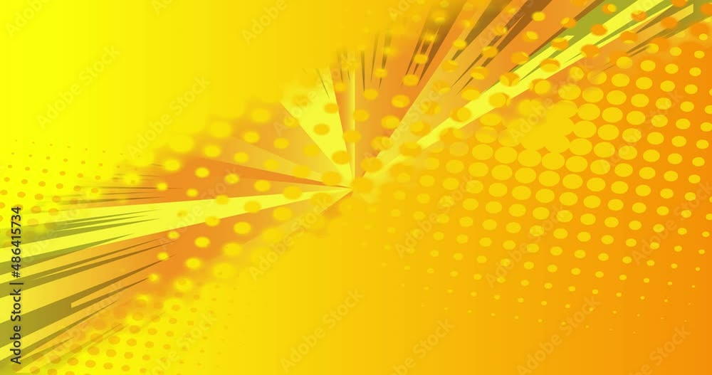 Retro comic style background. Manga cartoon backdrop stock video. Pop ...