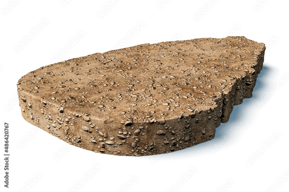 Sri Lanka Map sand rock ground Ceylon Map texture 3d illustration Stock ...