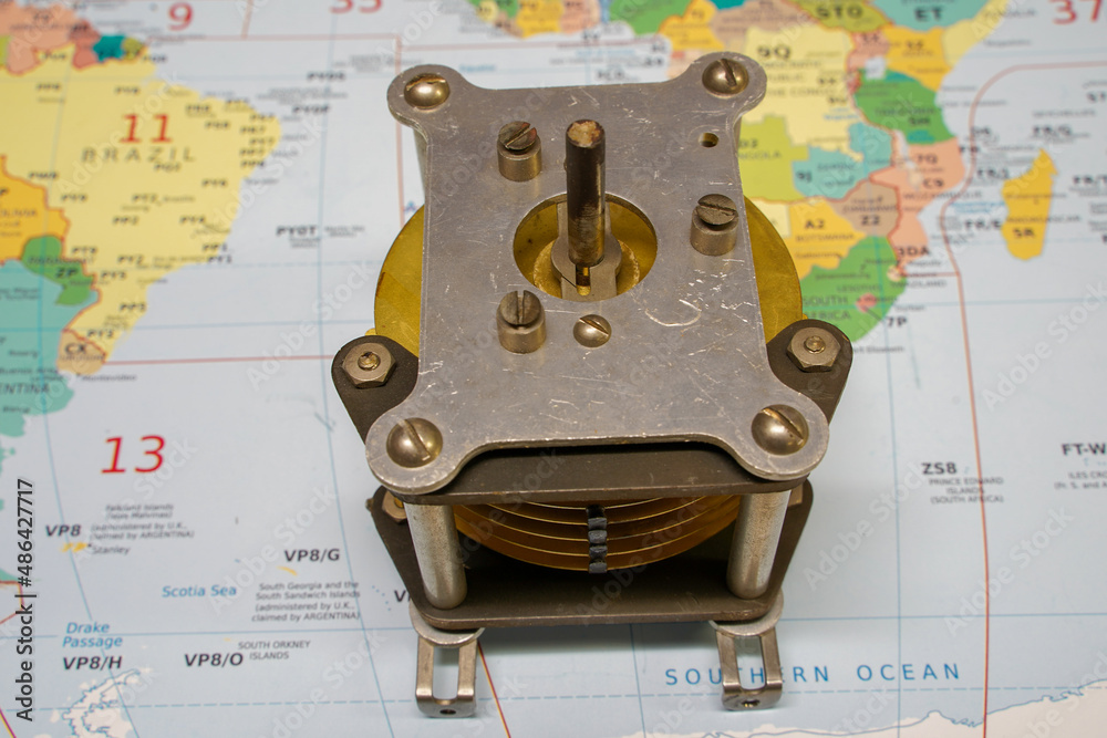 Hoogkerk, Netherlands, November 10, 2021: Tuning capacitor or Rotary ...