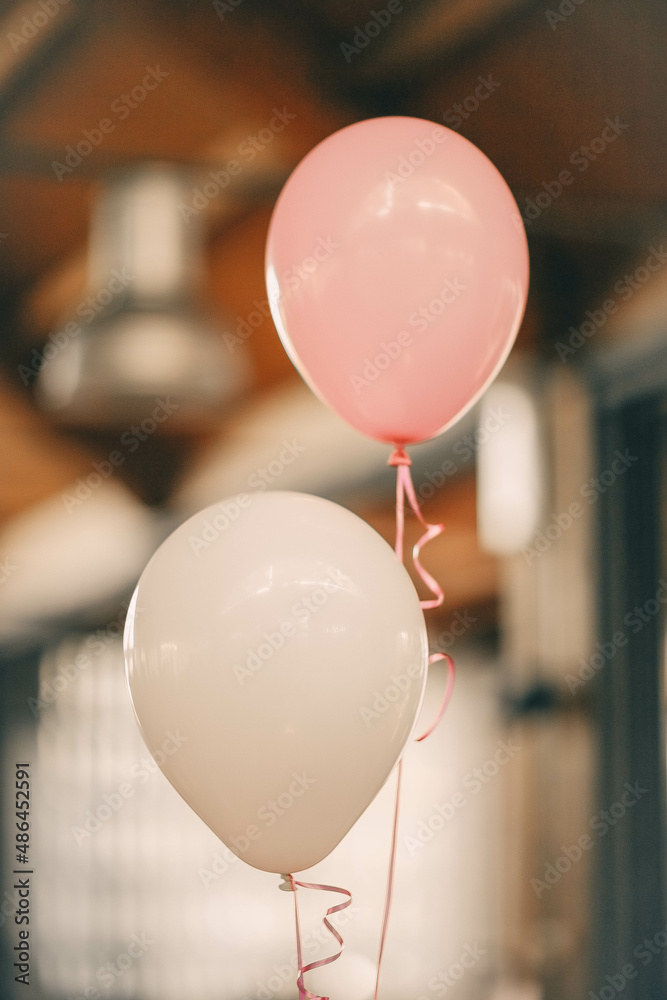 pink balloons Stock Photo | Adobe Stock