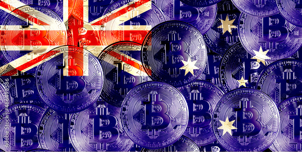 Holds a physical copy of Bitcoin and the Australian flag. Concept map ...