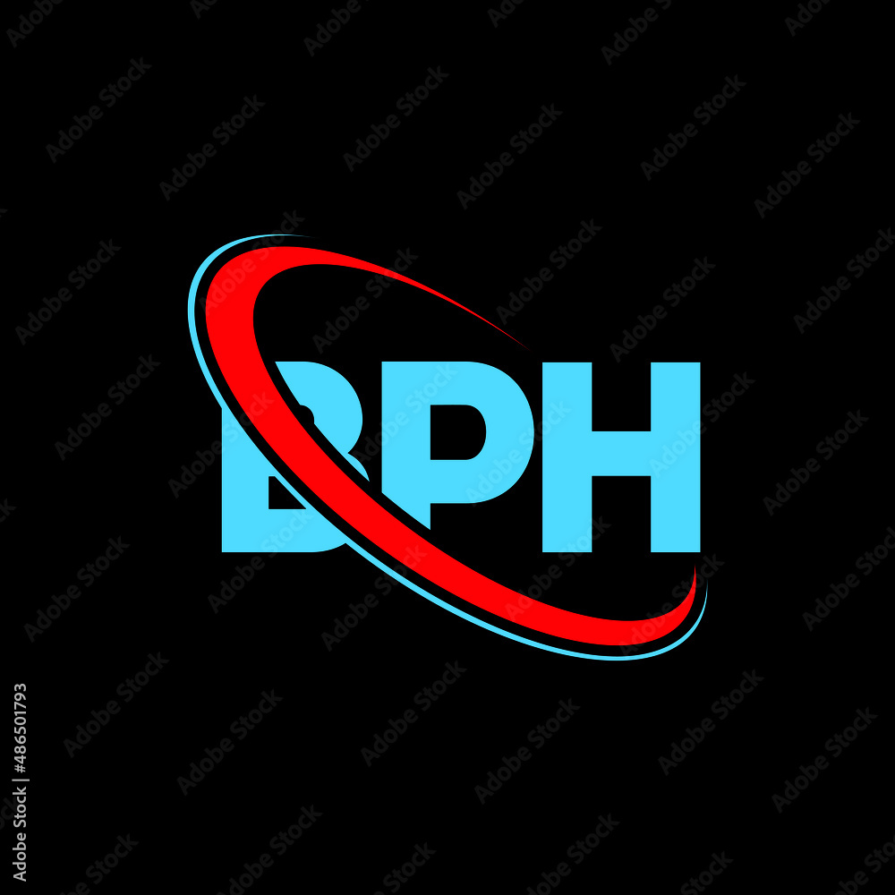 BPH logo. BPH letter. BPH letter logo design. Initials BPH logo linked ...