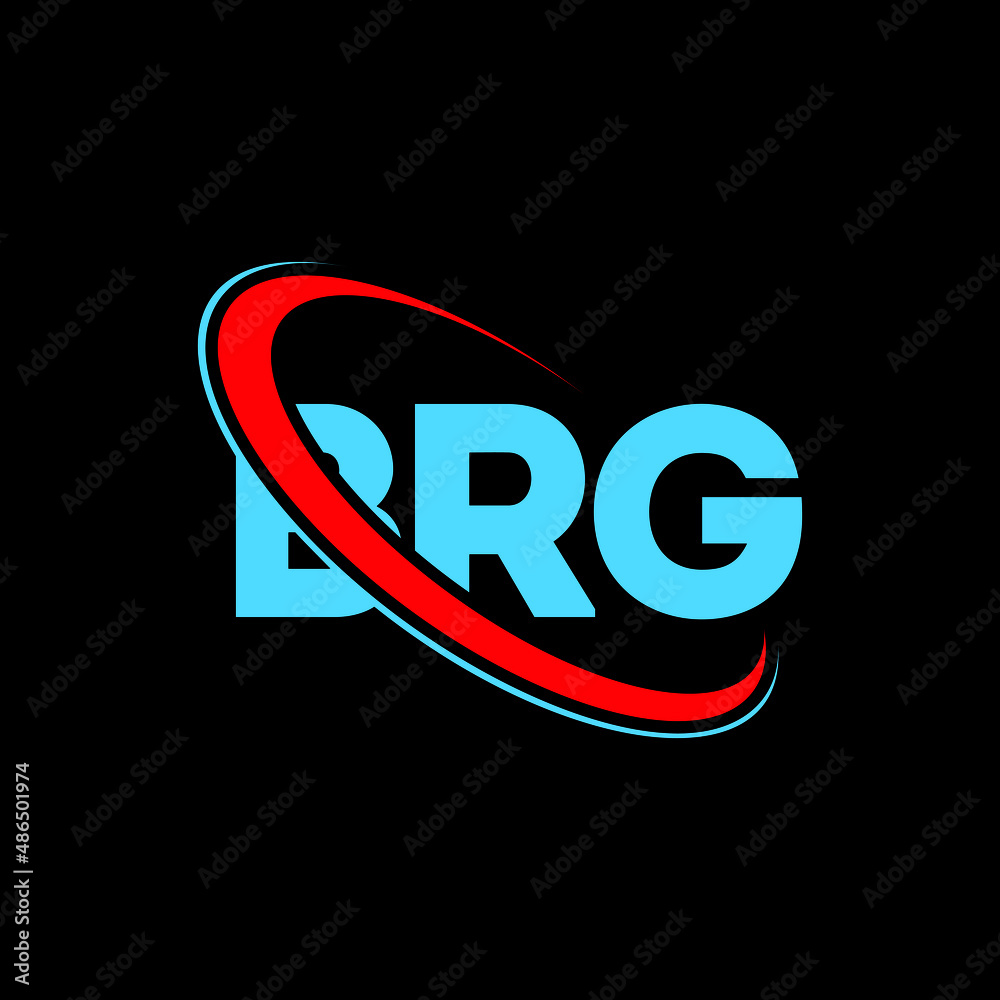 BRG logo. BRG letter. BRG letter logo design. Initials BRG logo linked ...